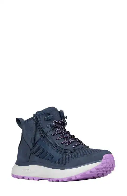 Billy Footwear Inclusion Trail Boots - Navy - Purple | Editorialist
